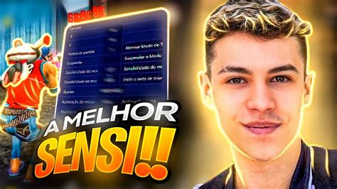 Essa A Melhor Sensi Sensi Do Two Atualizada Free Fire Youtube