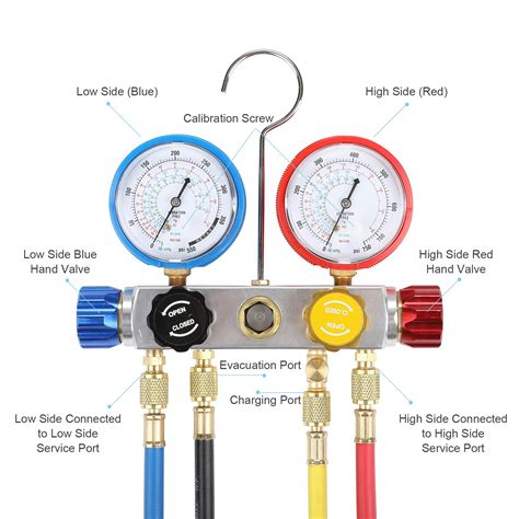 Mua Omt Way Ac Diagnostic Manifold Gauge Set Fits R A R A And