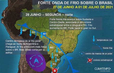 Brasil tem frio intenso nos próximos dias Gazeta de Toledo