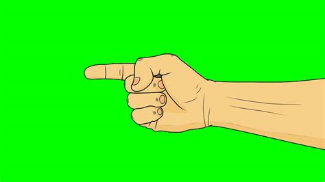 Hand Pointing Left