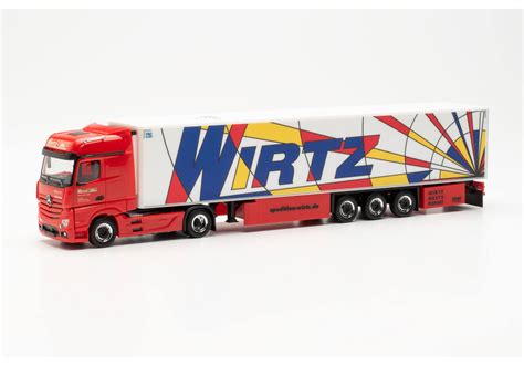 Herpa Mercedes Benz Actros 18 Bigspace 15 Meter Kühlkoffer Sattelzug
