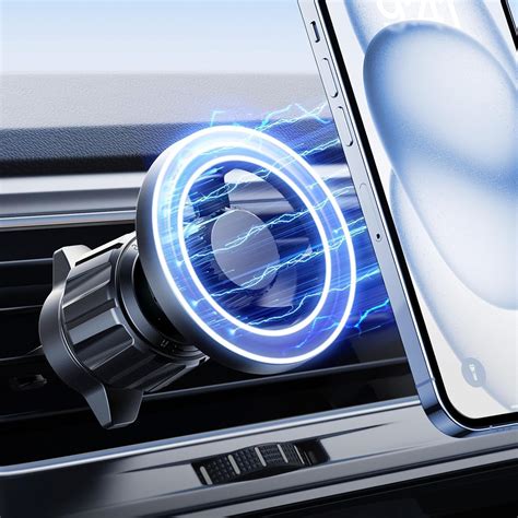 LISEN Support de téléphone magnétique pour voiture MagSafe 20 aimants