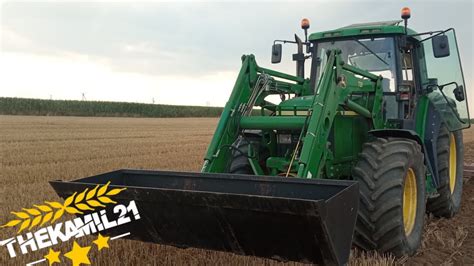 Gruberowanie Na Dwa John Deere Fendt W Akcji Youtube
