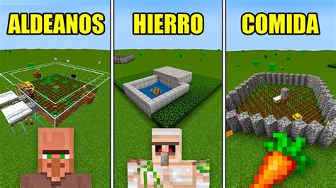 Granjas Para Empezar Tu Survival Minecraft Java Youtube