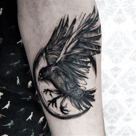 Update More Than 77 Raven Tattoo Design Best In Cdgdbentre