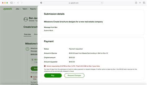 Review A Milestone Upwork Customer Service Support Upwork Help