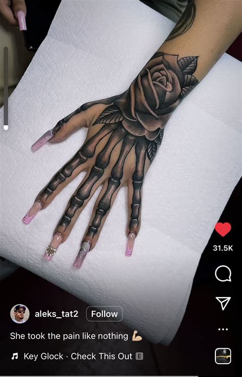 Pin By Michelle Matos On Ink Body Art Hand Tattoos Hand Tattoos For