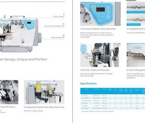 JACK C3 4 5 Thread Overlock With Thread Trimmer At Rs 41000 Jack