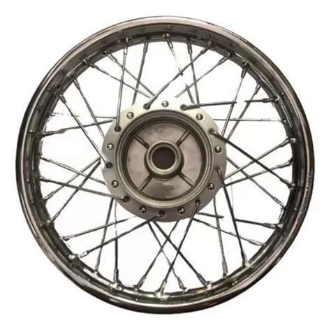 Aro Roda Traseira Biz 100 125 Todas Aro Raios Max Cubo Gear Frete grátis
