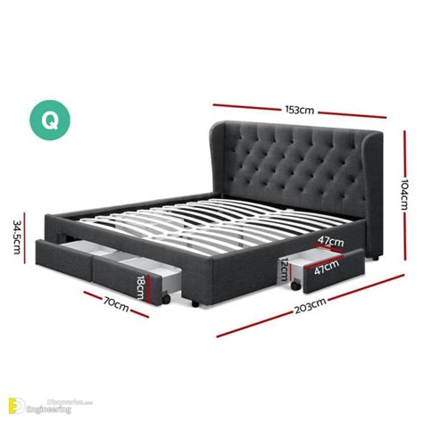 Top 40 Useful Standard Bed Dimensions With Details Engineering