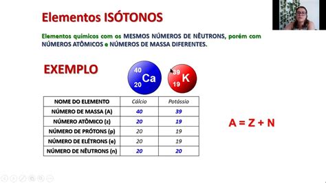 Isótopos Isóbaros e Isótonos YouTube