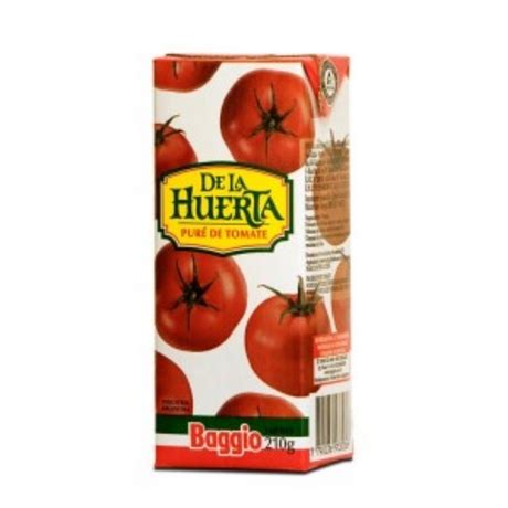 PURE DE TOMATE DE LA HUERTA X 210 GR Super MaMi