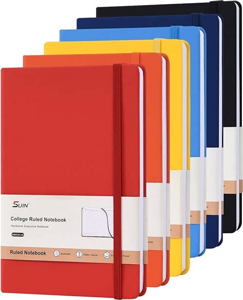 Suin Hardcover Journal Notebooks Packs A Lined Journals Notebook