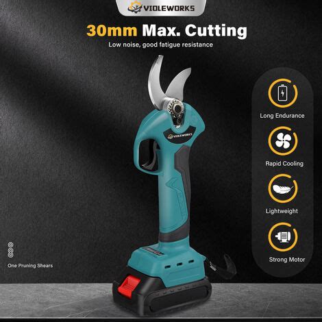 Sécateur électrique sécateur ciseaux de coupe de branche sans fil 88VF