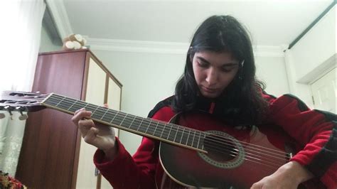 Caddelerde R Zgar Gitar Cover Buse G L Zkan Youtube