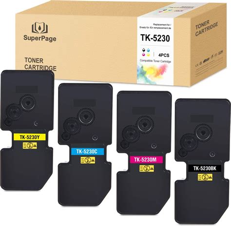 Superpage TK5230 Kompatibel für Kyocera TK 5230 TK 5230K Multipack