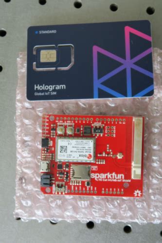 SparkFun LTE CAT M1 NB IoT Arduino Cellular Shield SARA R4 Hologram SIM