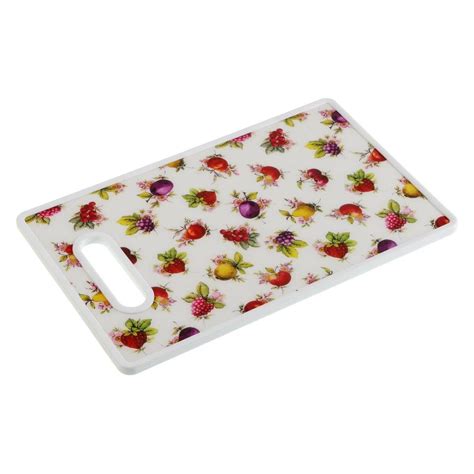Tabla De Cortar Versa Strawberry Polipropileno 23 X 1 2 X 37 Cm