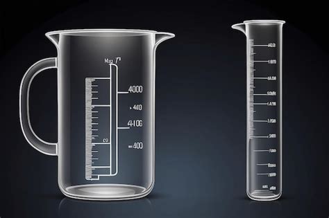 Premium Photo The Scale Measuring Jug 400ml Jug With Measuring Scale