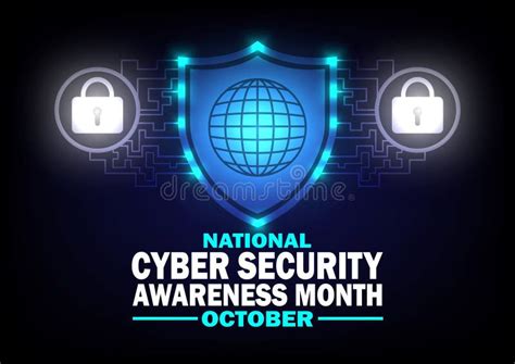 Cyber Security Awareness Month Stock Illustrations 110 Cyber Security