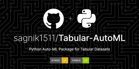 github sagnik1511 tabular automl python auto ml package for tabular datasets