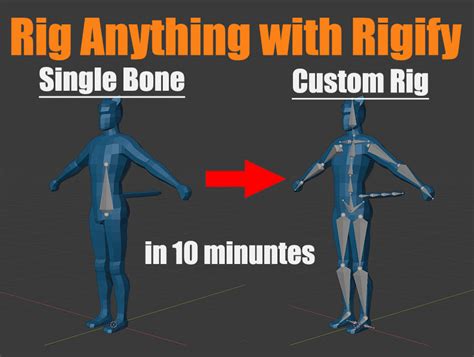 Rig Anything With Rigify Custom Rig From Scratch Cgdive