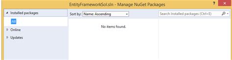 tech junkie blog real world tutorials happy coding entity framework part 1 installing