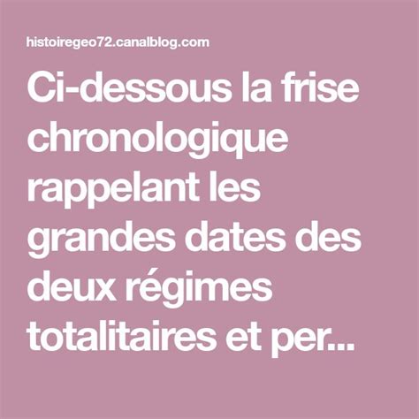 Histoire Chapitre 3 Les régimes totalitaires dans les années 1930