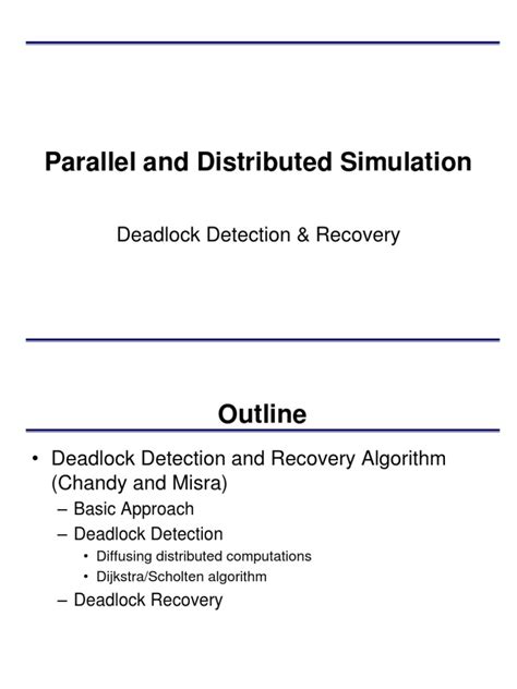 m s 12 deadlock detection recovery pdf concurrency computer science computer programming