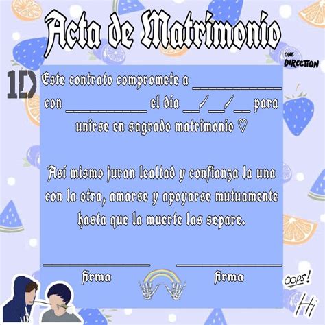 Acta De Matrimonio Larrie Acta De Matrimonio Matrimonio Noviazgo