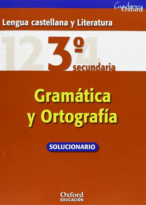 Amazon Lengua Castellana y Literatura 3 º ESO Cuadernos y Oxford