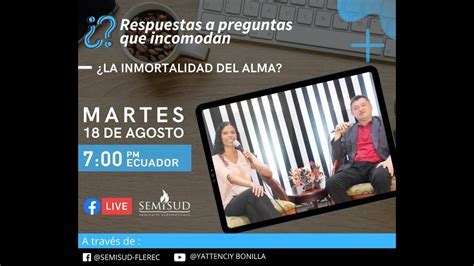 La Inmortalidad Del Alma YouTube