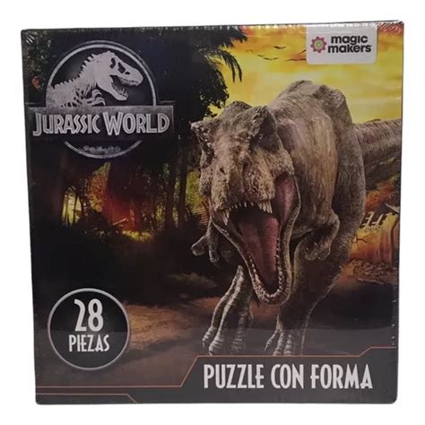 Rompecabezas Dinosaurios Jurassic World Puzzle Con Forma MercadoLibre