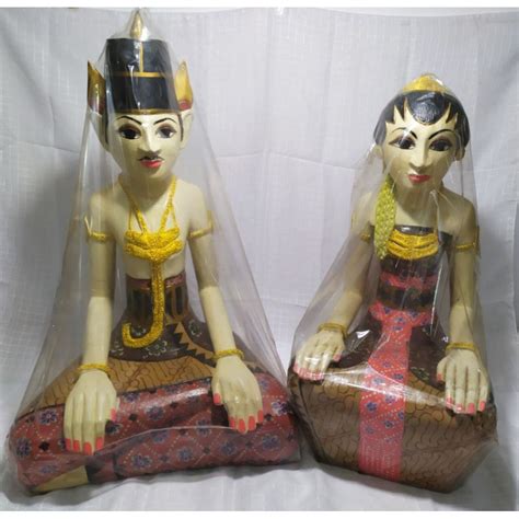 Jual Patung Loro Blonyo Tinggi 50 Cm Shopee Indonesia