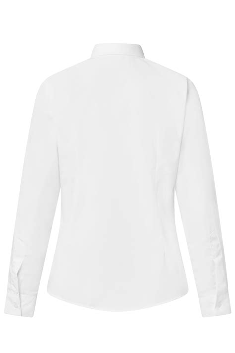 Blusa Artel Blanca Entallada Manga Larga