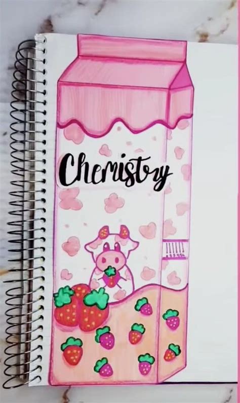 Kawaii Aesthetic Notebook Divider Separador De Cuaderno En