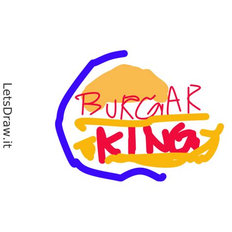 How To Draw Burger King Udipuzki Png Letsdrawit