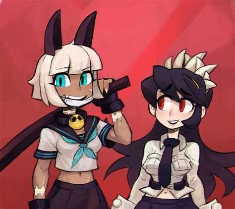 Ms Fortune Skullgirls Games Filia Game Art Joyreactor