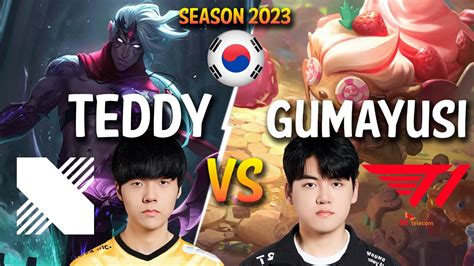 DRX Teddy Vs T1 Gumayusi Teddy VARUS Vs Gumayusi ZIGGS Patch 13 24