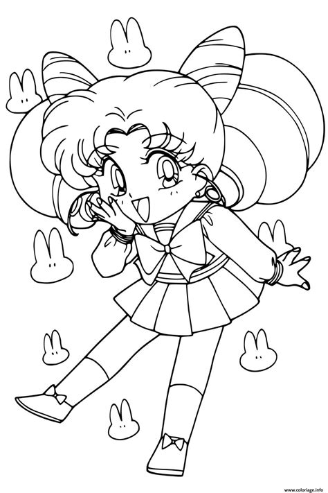 Coloriage Baby Sailor Moon JeColorie