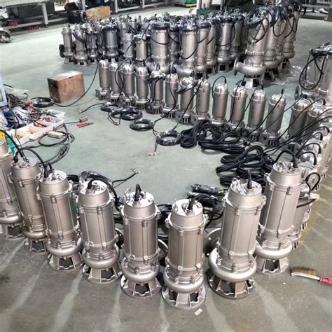 High Performance WQP Stainless Steel 304 Sewage Water Pump SLAPK