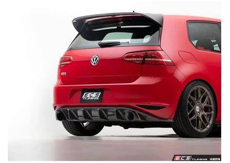 Ecs Tuning Vw Golf Mk Gti Carbon Fiber Rear Diffuser Redline