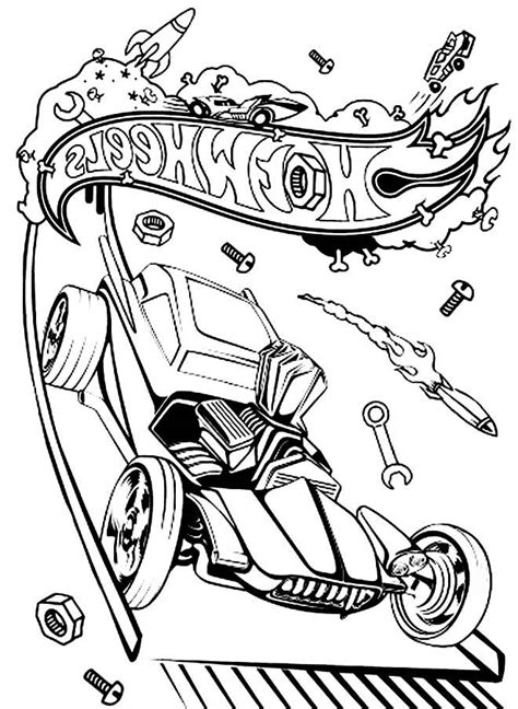 Desenhos Hot Wheels Para Imprimir E Colorir Como Fazer Em Casa