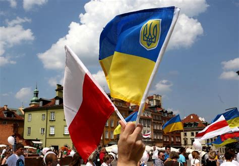 Ukraina Manifestacja Polak W Na Ukrainie Rosja Wynaj A Statyst W