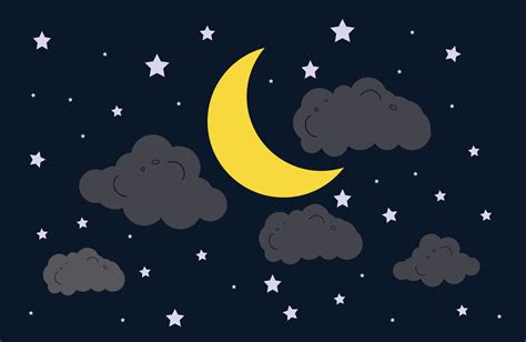 Top 73 Night Sky Wallpaper Moon Latest In Coedo Vn