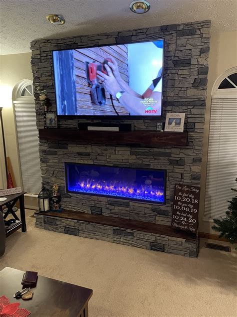 Living Room Ideas With Electric Fireplace And Tv Baci Living Room
