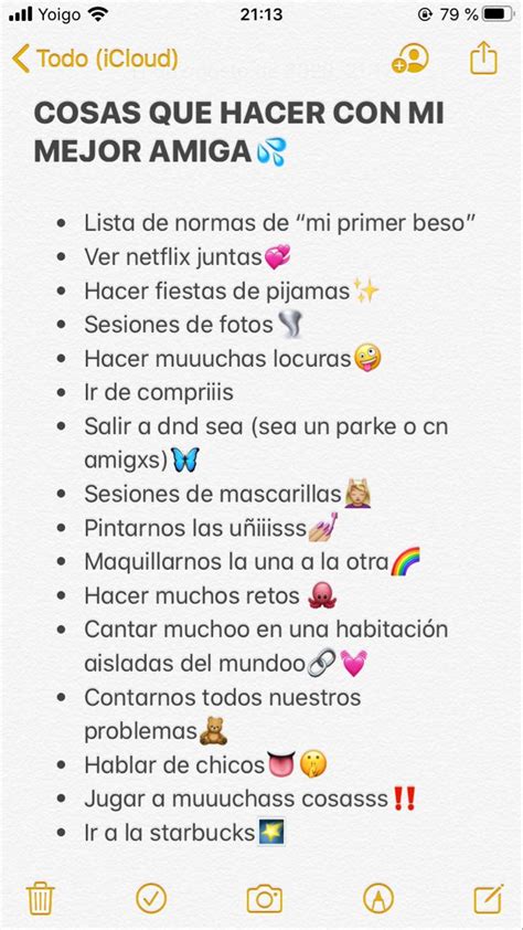 Cosas Que Hacer Con Tu Mejor Amiga