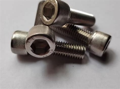 DIN912 304 316 Stainless Steel Hexagon Hex Socket Smooth Cap Head Allen