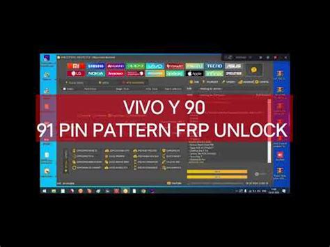 Vivo Y90 91 Pin Pattern Frp Unlock Unlock Tool YouTube