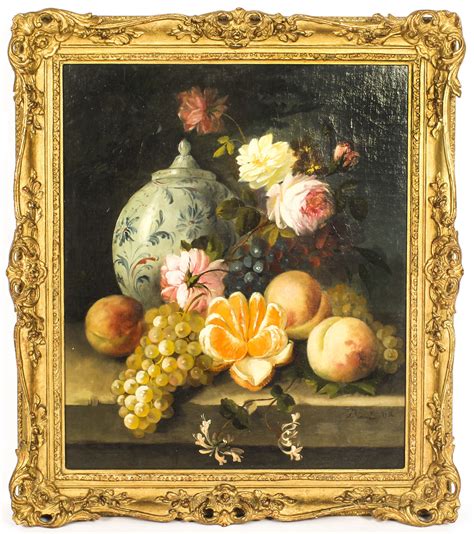 Antique Still Life Oil Ref No A1610 Regent Antiques